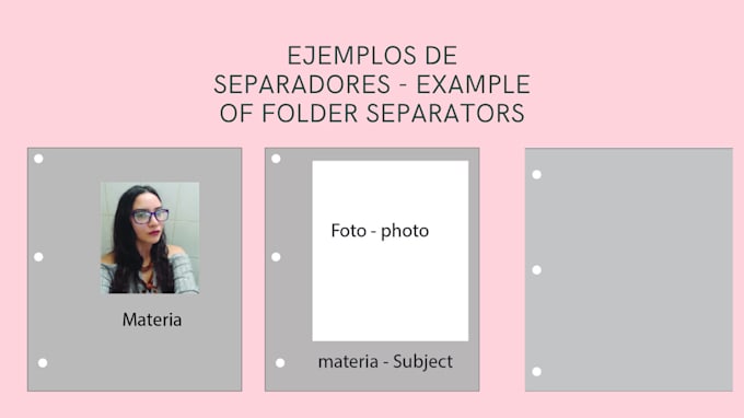 Create a custom folder separator by Alejandra_barea | Fiverr