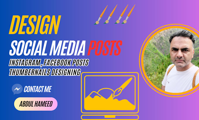 Design social media posts and thumbnails by Abdulhameed717 | Fiverr