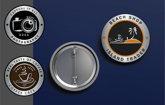 Design round badge sticker or logo by Ravindu421 | Fiverr