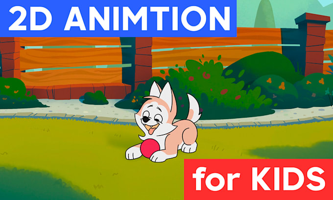 Create colorful and joyful 2d animation for kids by Dominikbartosik ...