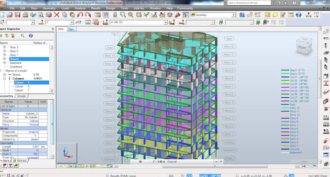 Model 3d structure building by autodesk revit by Micheal_malak | Fiverr