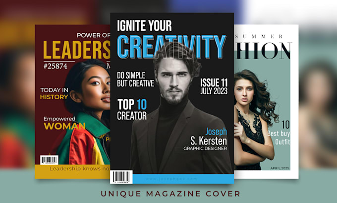 Design excellent magazine cover, catalog, layout and ads by Rifatgpx1 ...
