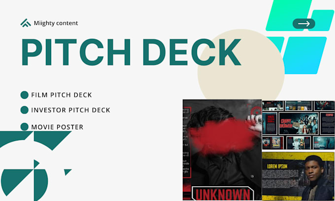 Design a film pitch deck presentation for your tv shows, series, movie ...