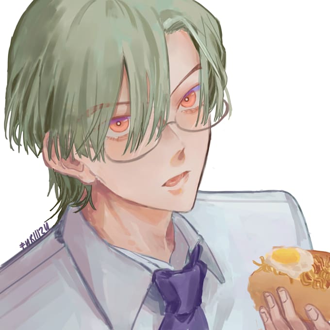 Draw pretty anime illustrations oc fanarts for you by Furiiizu | Fiverr