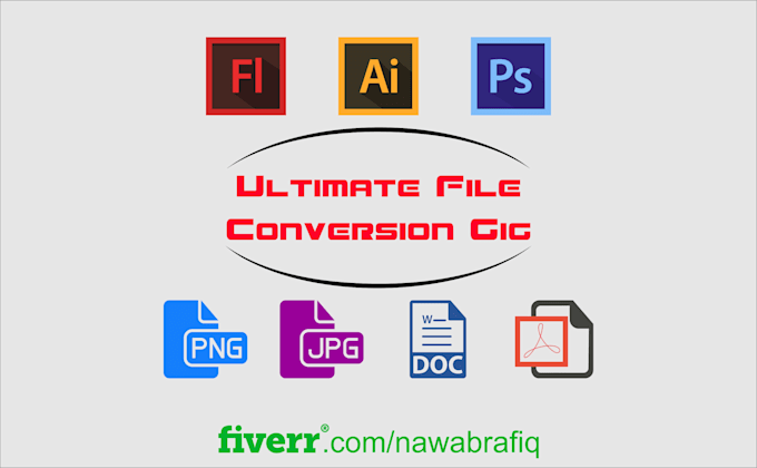 Convert, edit or resize any file to other formats by Nawabrafiq | Fiverr