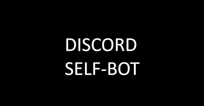 Make a discord selfbot for you by Mealk_ | Fiverr