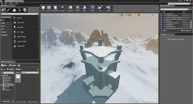 Make a unreal engine 5 map with nanite and lumen by Francecomen | Fiverr