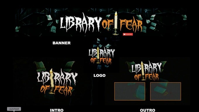 Create horror scary creepy intro,outro,banner for your channel youtube ...