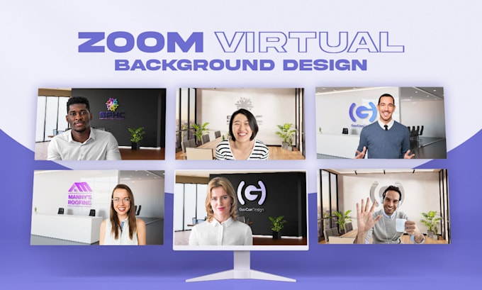 Create a corporate virtual background by Carlasahagun31 | Fiverr