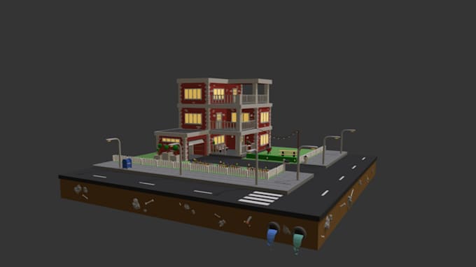 Convert 2d to 3d floor plan in sketchup,blender,unreal,unity by Haseebbilal42 | Fiverr