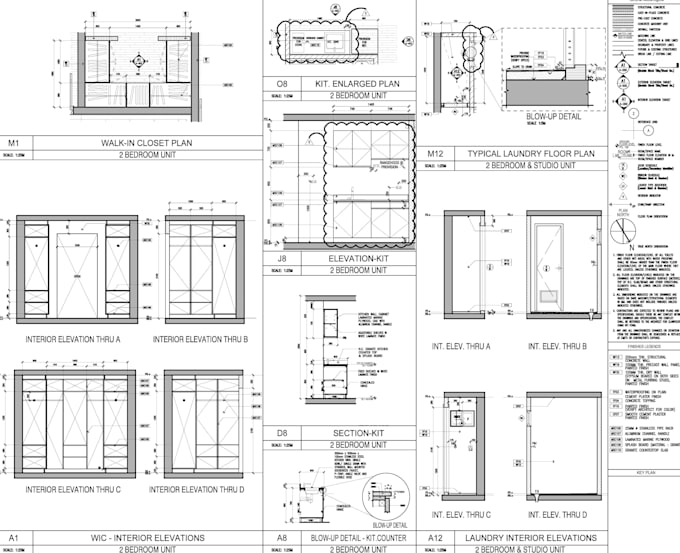 Do architectural construction drawings, detailed and blow up drawings ...