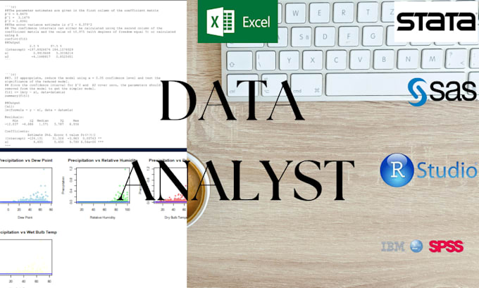 Do statistical analysis and reports in r, spss, excel, stata by Malvinalvin23_ | Fiverr