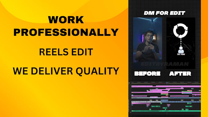 Edit instagram reels professionally with motion graphics and engaging ...