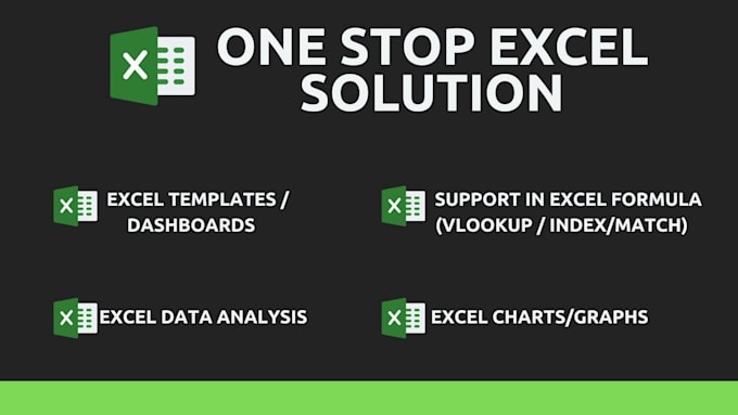 Do data analysis, data chart creation, dashboards, vlookup, and excel formulas by Irfanqadeer ...
