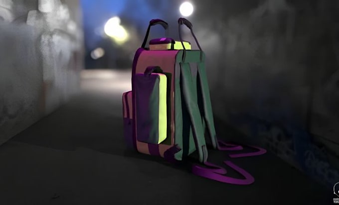 Create 3d bag product animation, rendering and modelling by ...