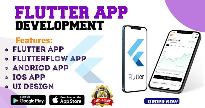 Do flutterflow app flutter app development using flutterflow adalo appsheet by Clarencetech1 ...