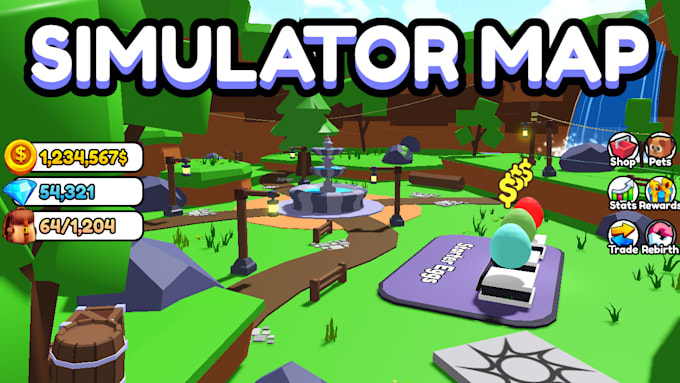 Make simulator maps on roblox by Zaregami | Fiverr
