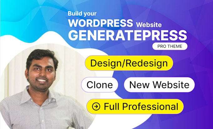 Design, clone wordpress website using elementor, generatepress pro by Winstar | Fiverr