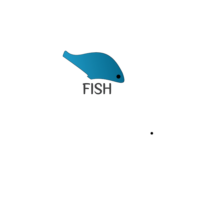 Created a normal fish logo by Megaghosty178 | Fiverr