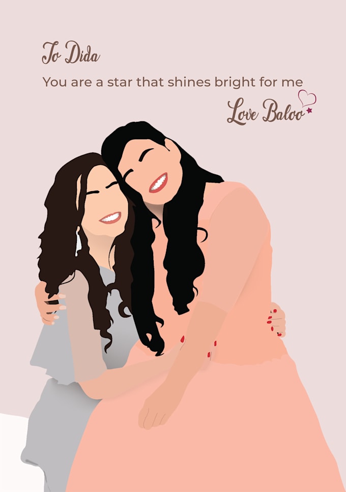 Create digital vector portrait illustrations by Rads_05 | Fiverr