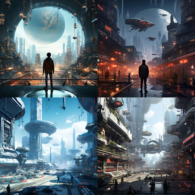 Beyond imagination ai generated visuals for every concept by Jhonatensmith | Fiverr