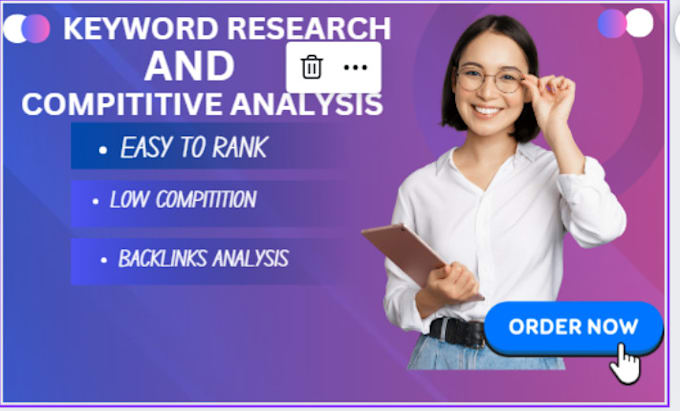 Do best ranking keyword research for website and competitor analysis service by Srabanimazumder ...