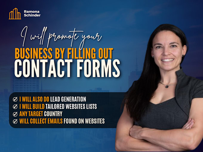 Fill out contact us forms on websites to promote your business by ...