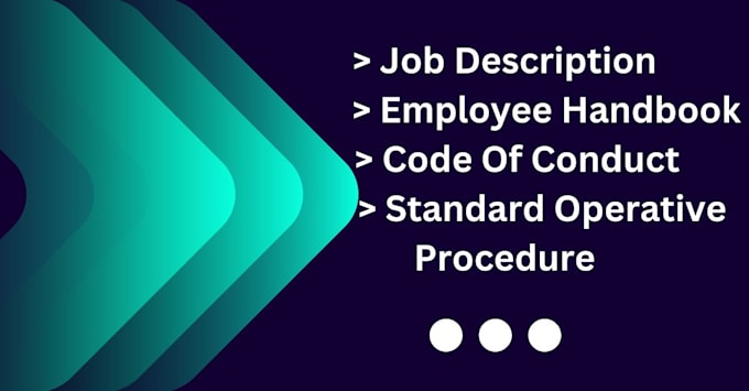 Create job description jd adverts policy forms and organograms