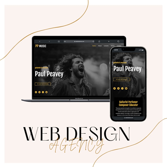 Build a modern wordpress website with a unique web design by Webcreativem | Fiverr