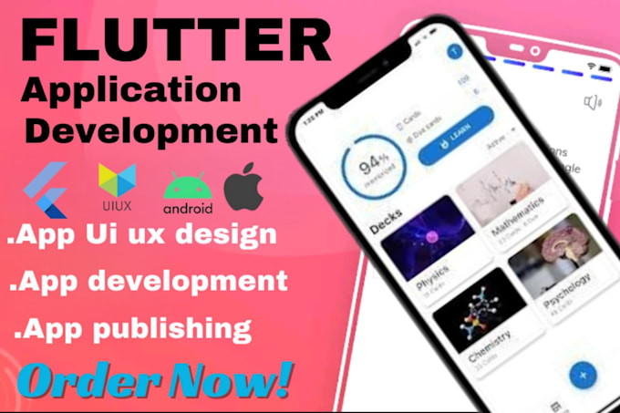 Do Ios And Android App Hybrid Mobile Flutter App Development Using React Native By 8476