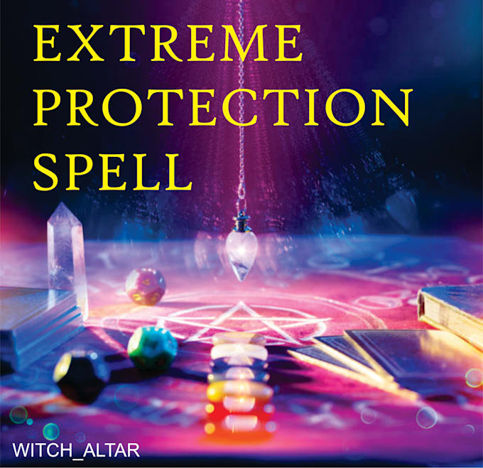 Cast a protection spell against curses, attacks, black magic by Witch ...