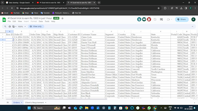 Do your data cleaning,data splitting in excel by Pratyushkansal | Fiverr