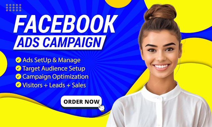Manage facebook ads campaigns, social media advertising expert for ...