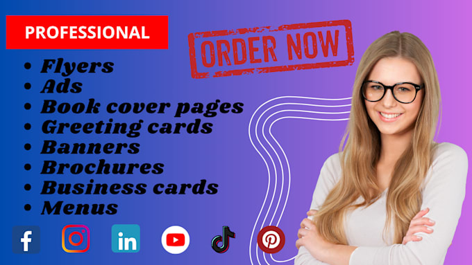 Create flyers, brochures, ads and forms by Chamu_b | Fiverr