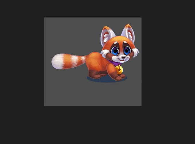 Make cute animal gif animation, loop animation ,emote,2d lofi animation ...