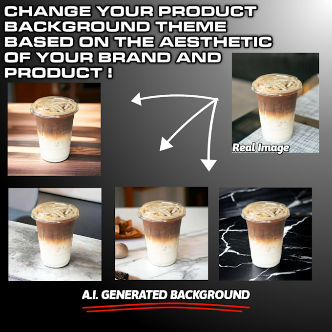 Change your product image background using ai by Khan_kamran_ | Fiverr