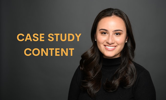 Write impactful content for a case study by Mongiardo | Fiverr