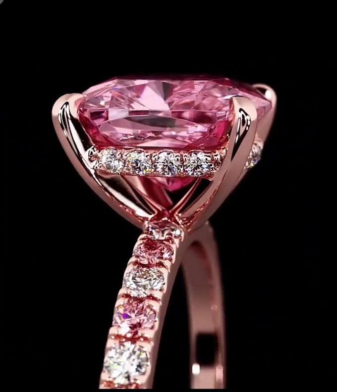 Create stunning 3d jewelry design, 3d jewelry animation, 3d jewel, 3d ...