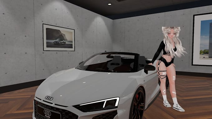 Create and edit custom furry and realistic vrchat avatars by Netsage777 | Fiverr