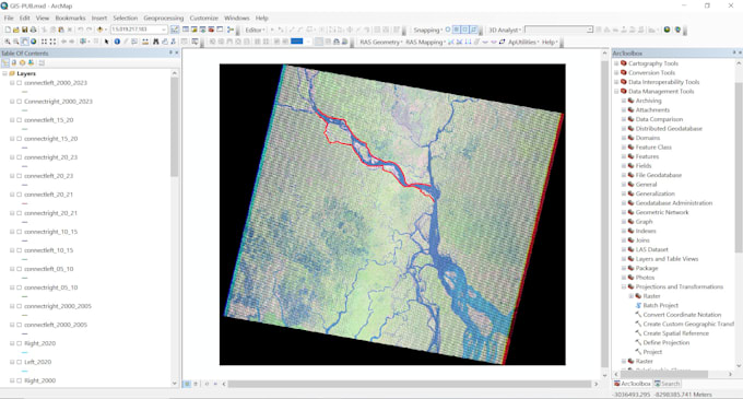 Do satellite image processing, digitization, spatial and raster ...