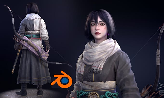 3d game character, 3d game model, 3d character modeling, 3d character ...