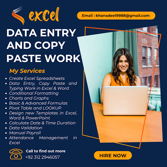 Do data entry and copy paste by Excel_pro7 | Fiverr