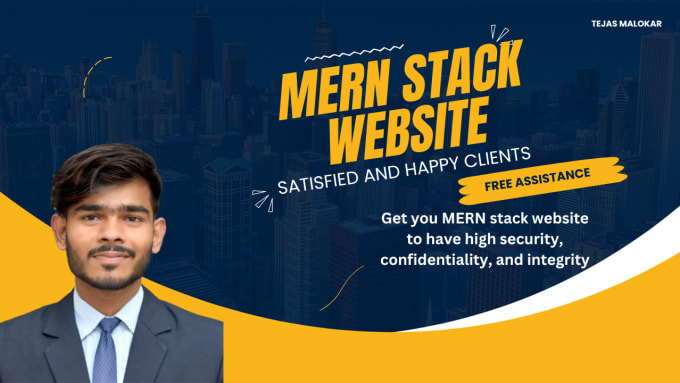 Develop the best mern stack website by Tejas_malokar | Fiverr