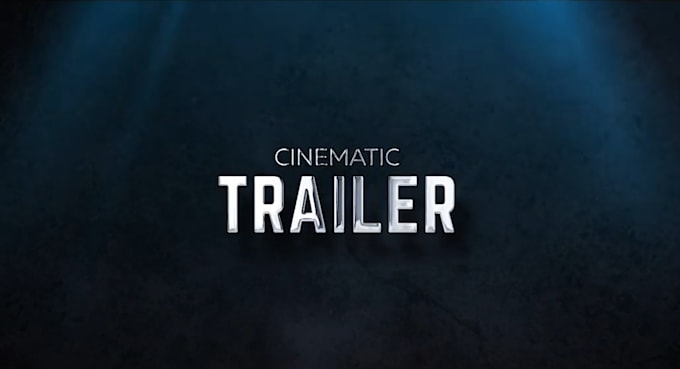 Make cinematic book trailer, gaming teaser, promo or youtube video ads ...