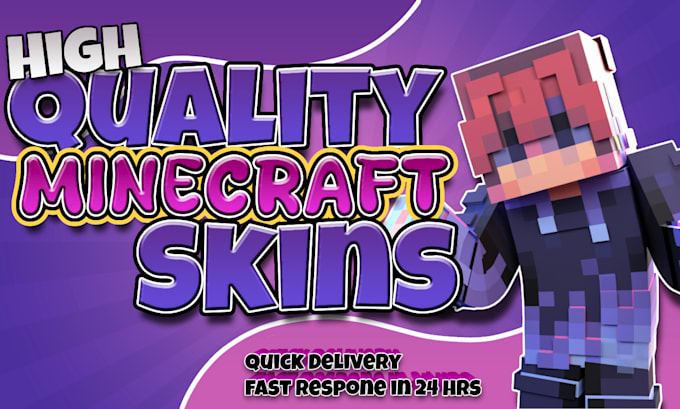 Design top quality minecraft skins by Tootsibear | Fiverr