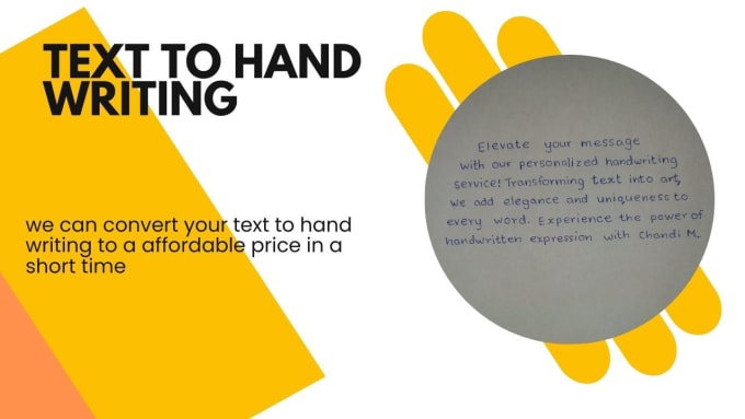 Convert your text into hand writing by Methmitha_b | Fiverr Convert your text into hand writing by Methmitha_b | Fiverr