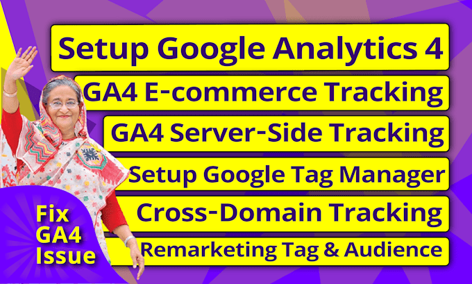 Fix pixel, ga4 issue, google analytics, conversion tracking, ecommerce tracking by Ads_ga4_gtm ...