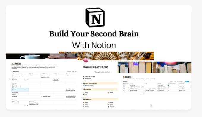 Setup Professional Notion Second Brain Template Design Expert Notion