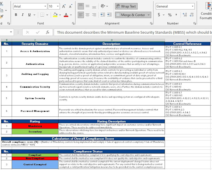 Check minimum baseline security standard mbss for router switch by Network_360 | Fiverr