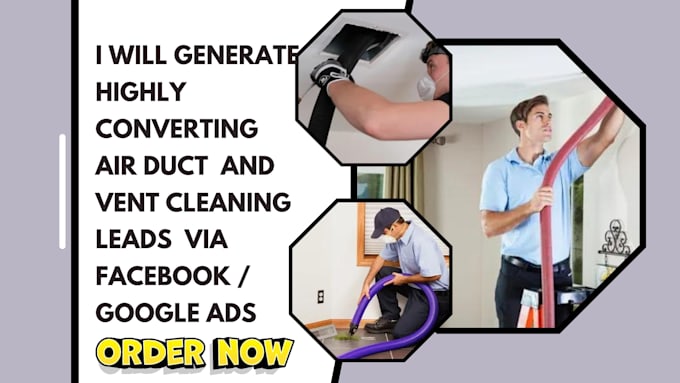 Generate highly converting air duct and vent cleaning leads via ...